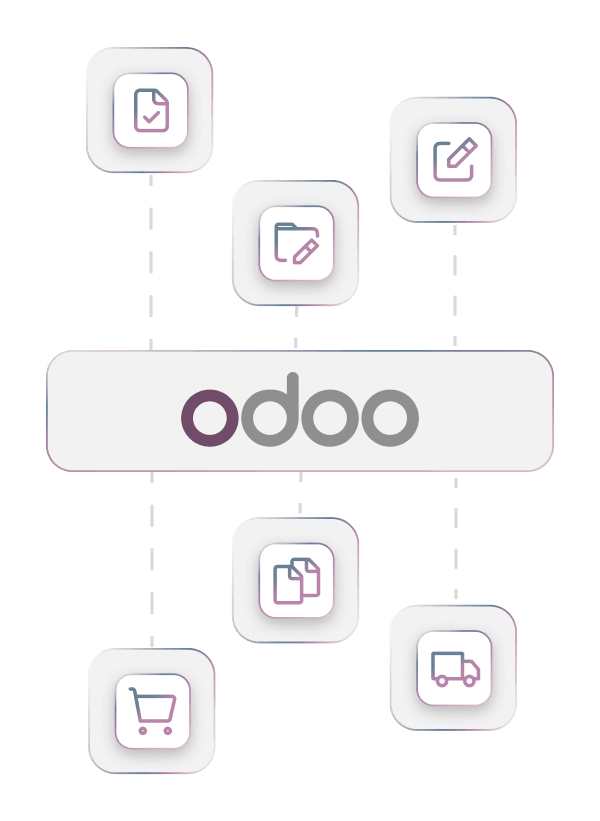 Odoo pramonė ir robotika | Versada